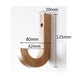 Modern Simple Solid Wood Decoration Wall Hooks / Decorative - Etsy