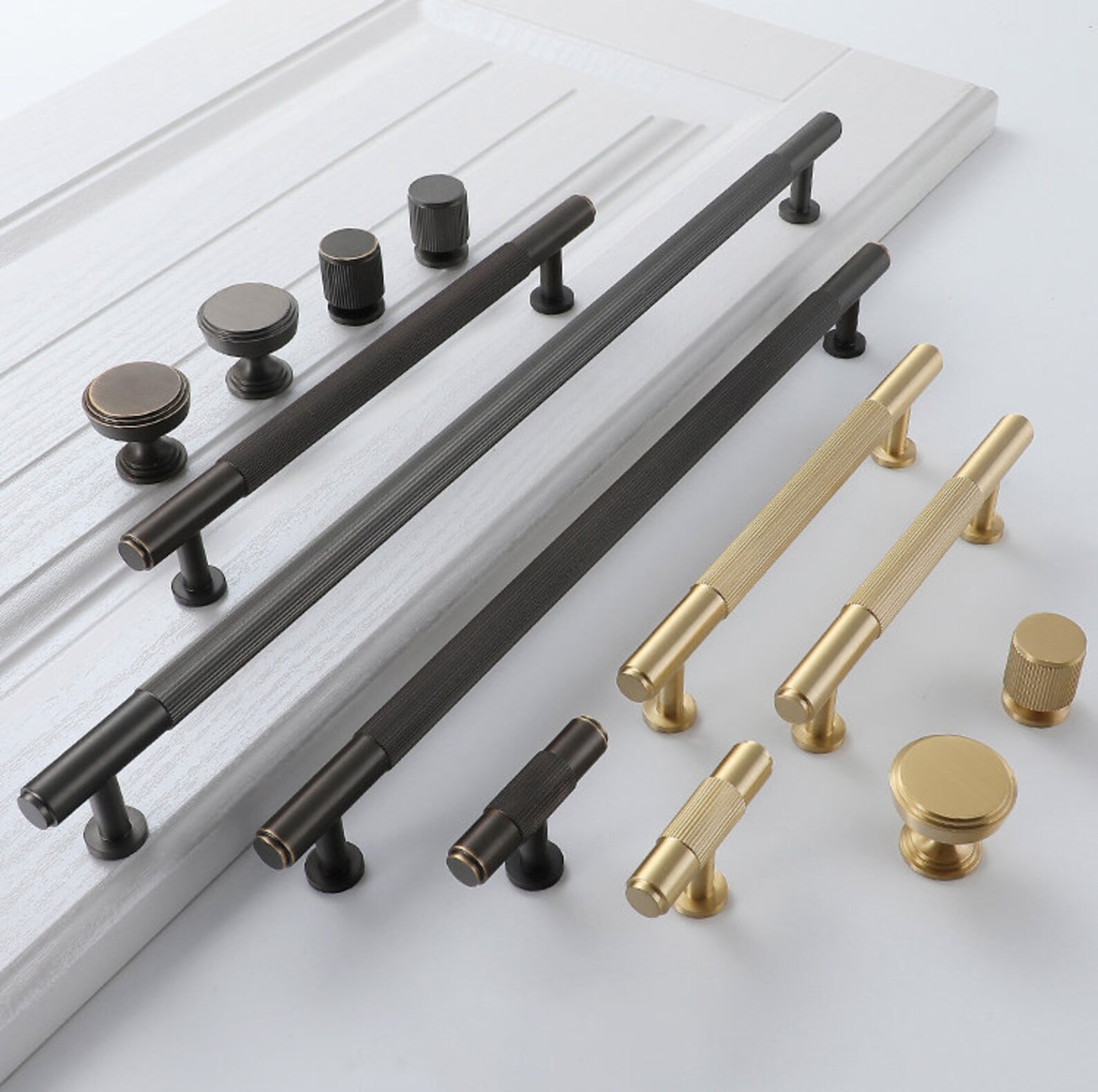 Brass Wardrobe Door Pull Handle Simple Nordic Brass Drawer - Etsy