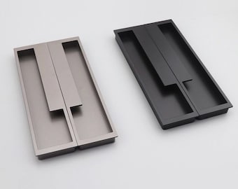 Modern Extended Solid Invisible Concealed Embedded Concealed Pull ...