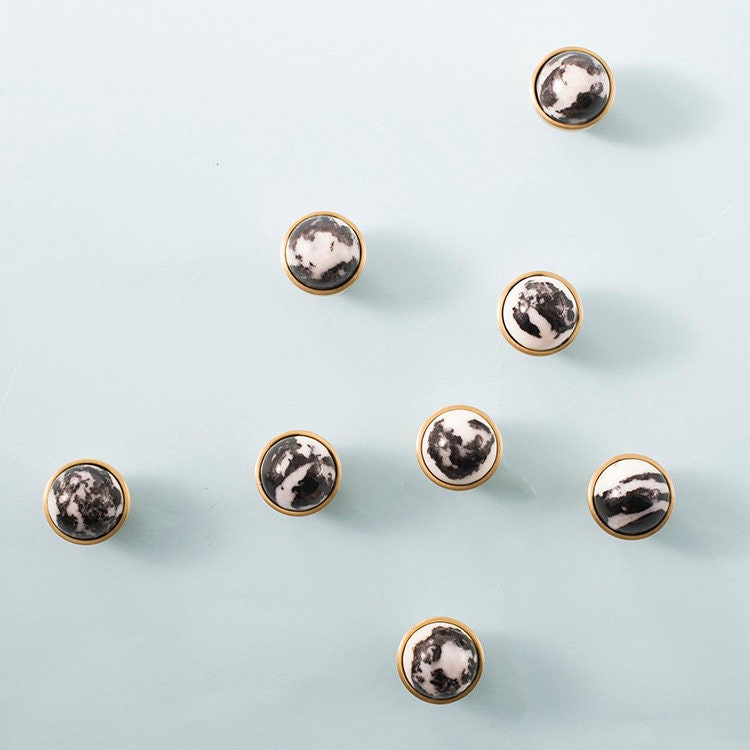 Natural Crystal Modern Drawer Knob Nordic Wardrobe Door Knob | Etsy