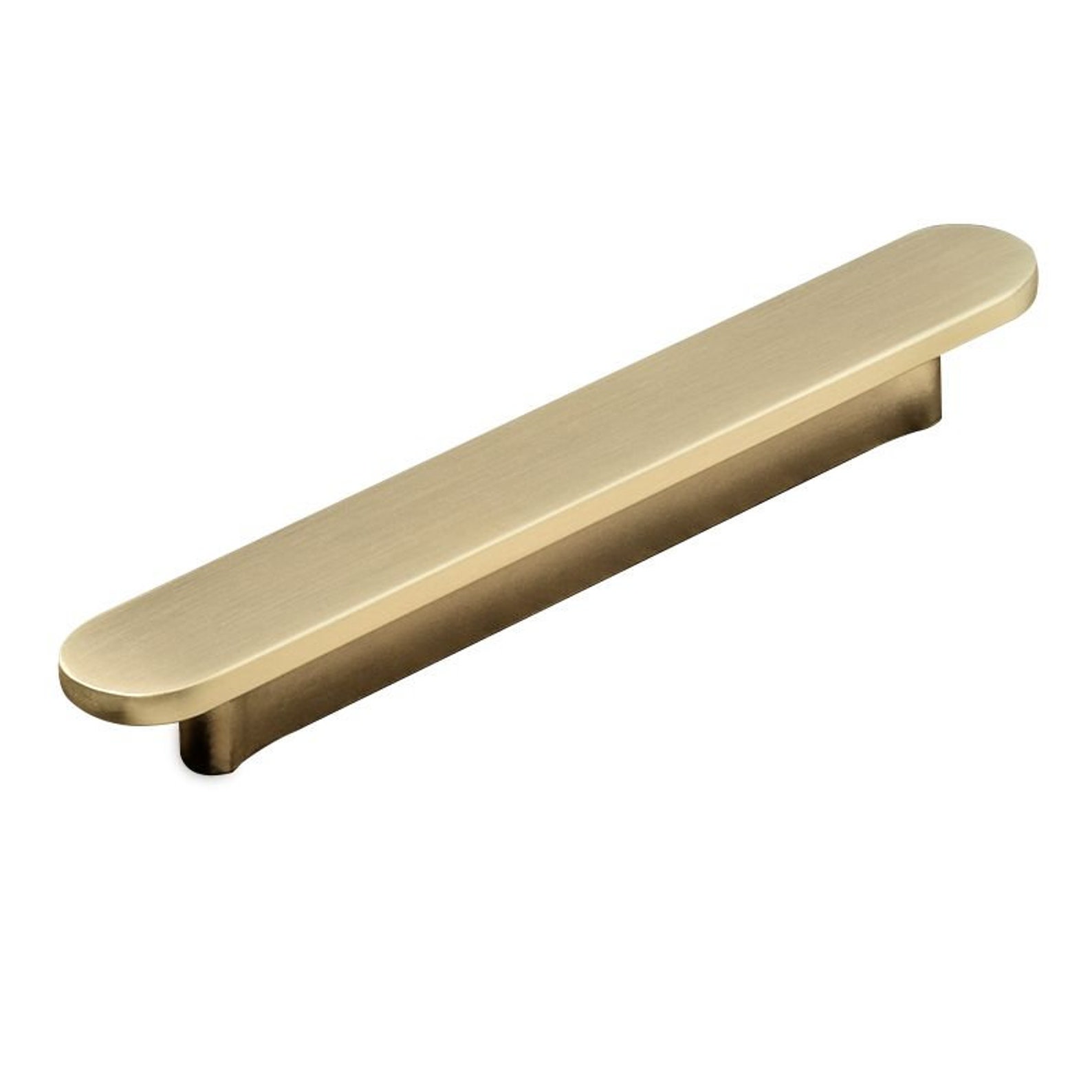 Modern Simple Black Wardrobe Pull Handle Brass Color Drawer Pull Handle ...