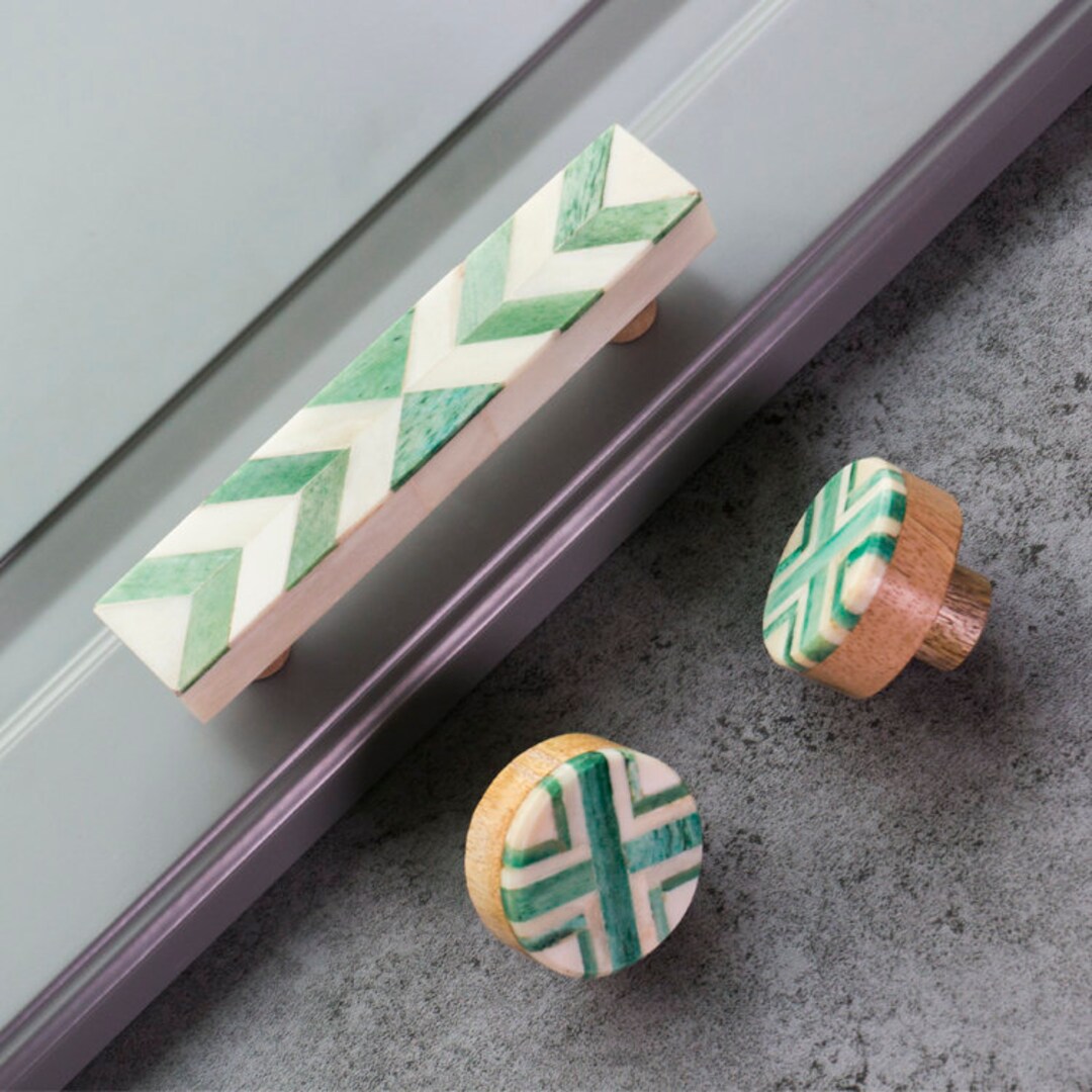 Hand Painted Europe Modern Pull Handle Door Knob Pull Handle Drawer ...