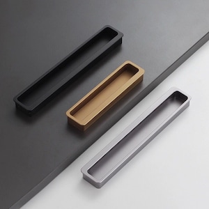Modern Extended Solid Invisible Concealed Embedded Concealed Pull ...