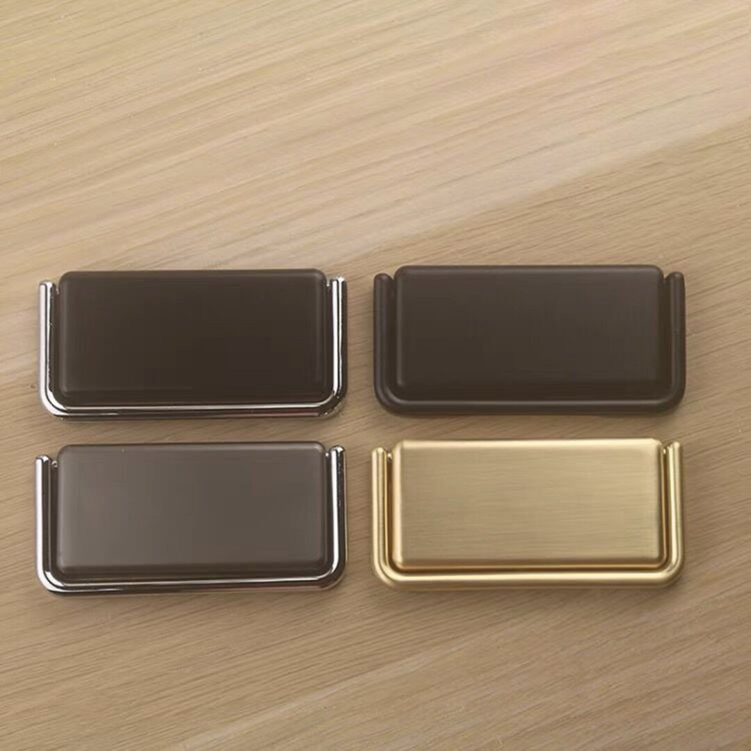 Modern Simple Wardrobe Drawer Folding Pull Handle Zinc Alloy Cabinet ...