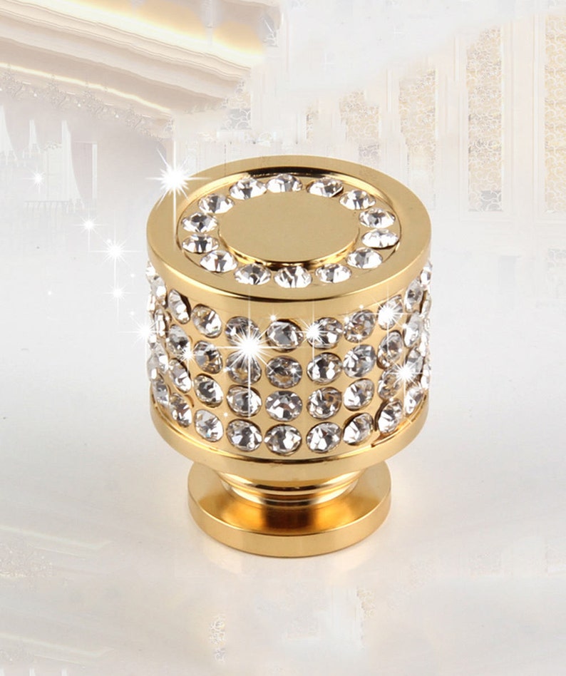 Crystal Knob Door Knob Crystal Drawer Knob Sparkle Clear - Etsy