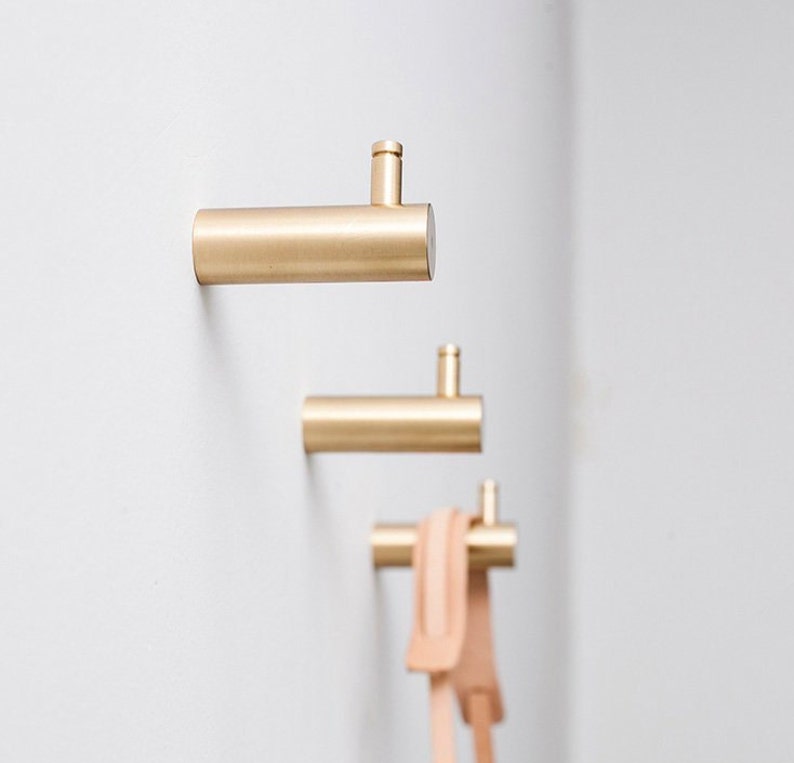 Nordic Creativity Brass Wall Hook / Decorative Hook / Wall | Etsy