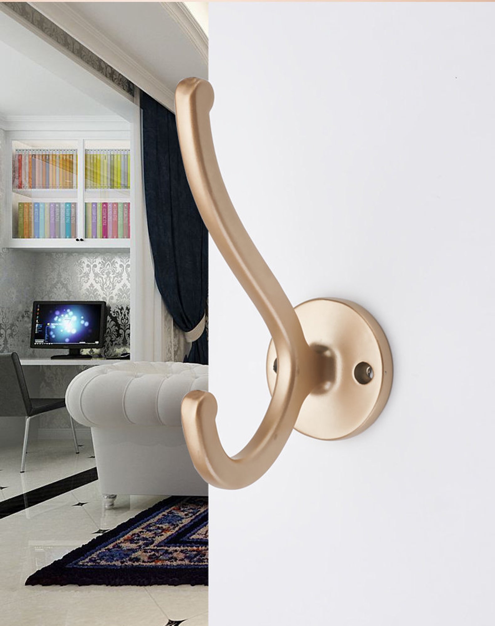 European Clothes-hook Closet Towel Bathroom Hook American - Etsy