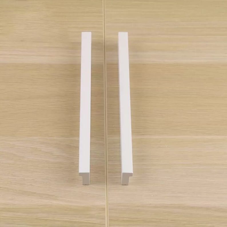 White Dresser Pulls Handles Drawer Pulls Handles Cabinet Pulls Handles ...