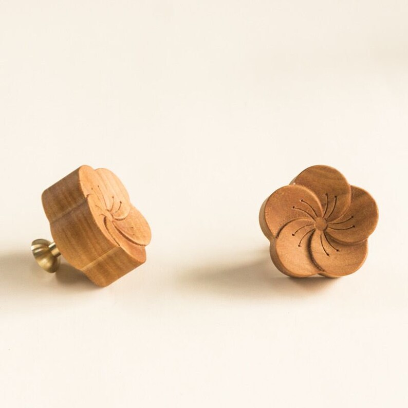 Nordic Door Knob Wood Knob Cabinet Small Knob Drawer Knob | Etsy