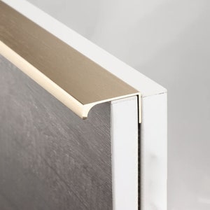 Invisible Pull Handle Modern Simple Champagne Pull Handle Pull Handle ...