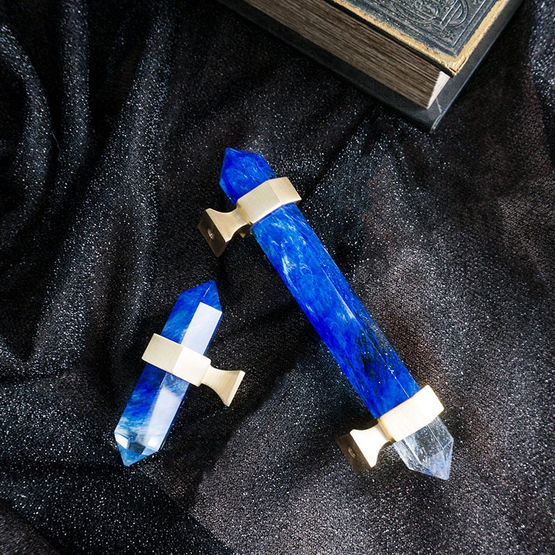 Blue Drawer Pull - Etsy