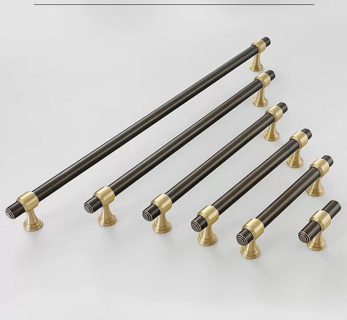 American Brass Closet Furniture Cabinet Door Pull Handle Brass - Etsy
