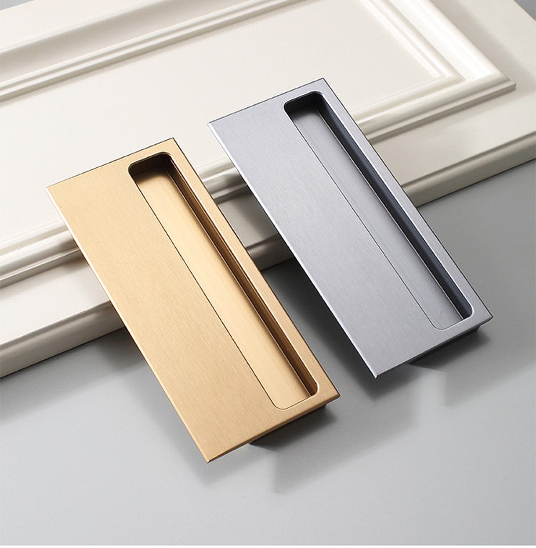 Embedded Wardrobe Pull Handle Cabinet Door Pull Handle Drawer - Etsy