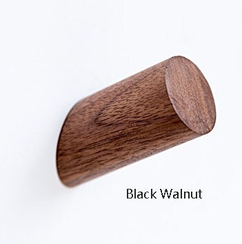 Solid Wood Simple Modern Ideas Wall Hook / Decorative Hook/ - Etsy