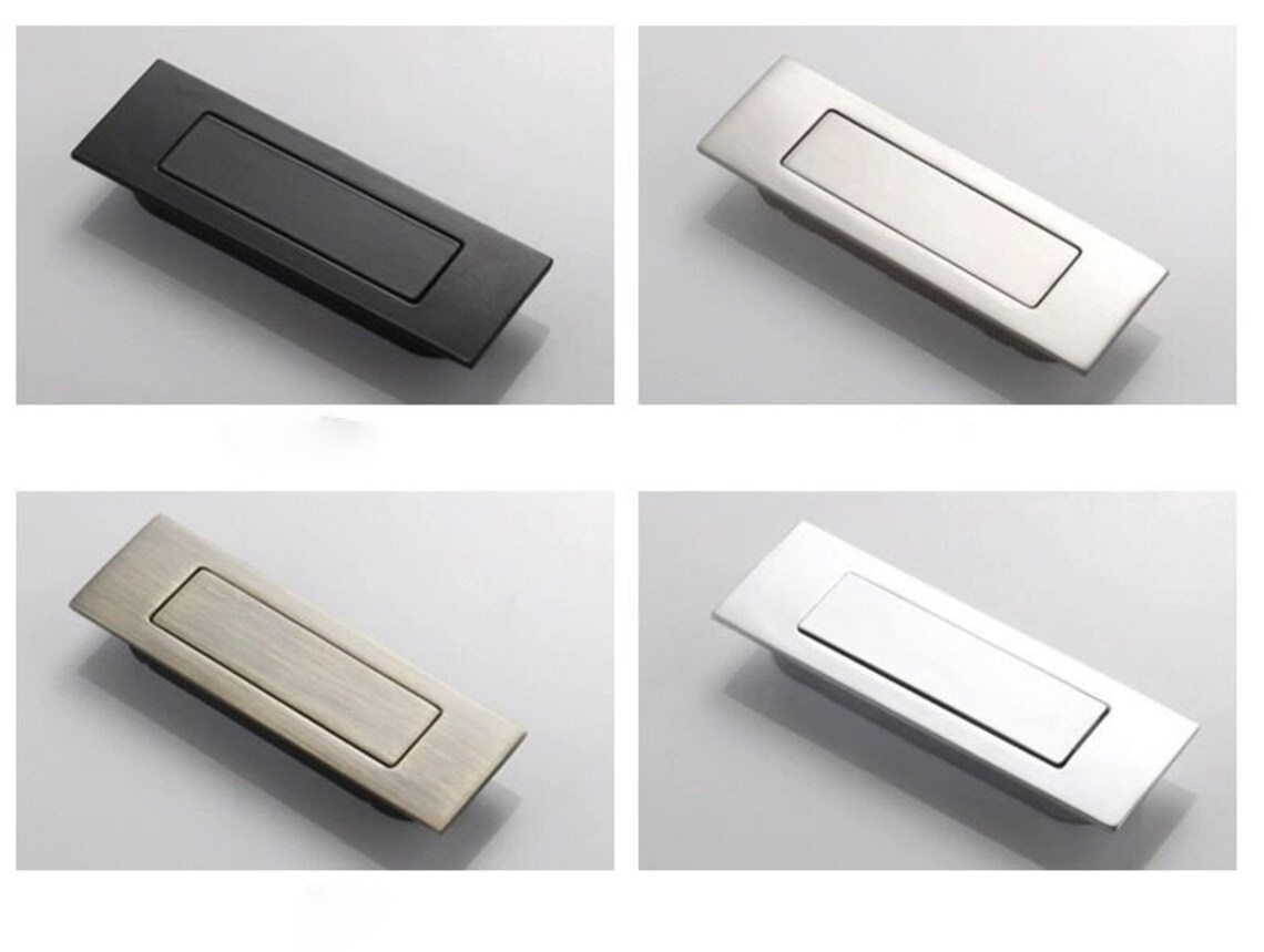 Simple Modern Door Pull Handle Embedded Hidden Pull Handle Sliding Door ...