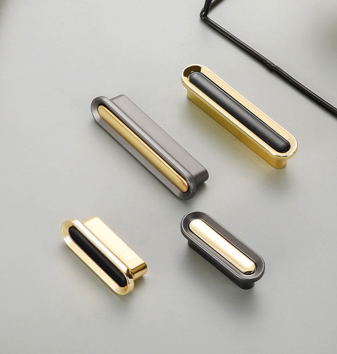 1.26 2.52 Modern Simple Wardrobe Pull Handle | Etsy