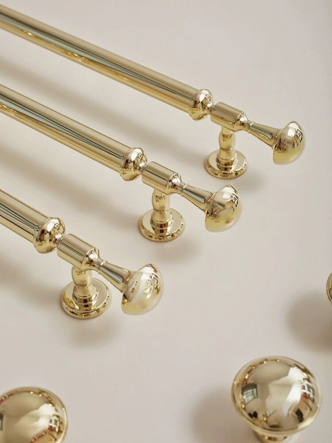 French Jane European Wardrobe Door Pull Handle Cabinet American Bright ...