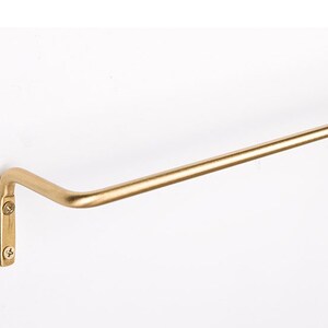 Nordic Pure Copper Wall Hanging Rod Hook Decorative Hook Coat Hangers ...