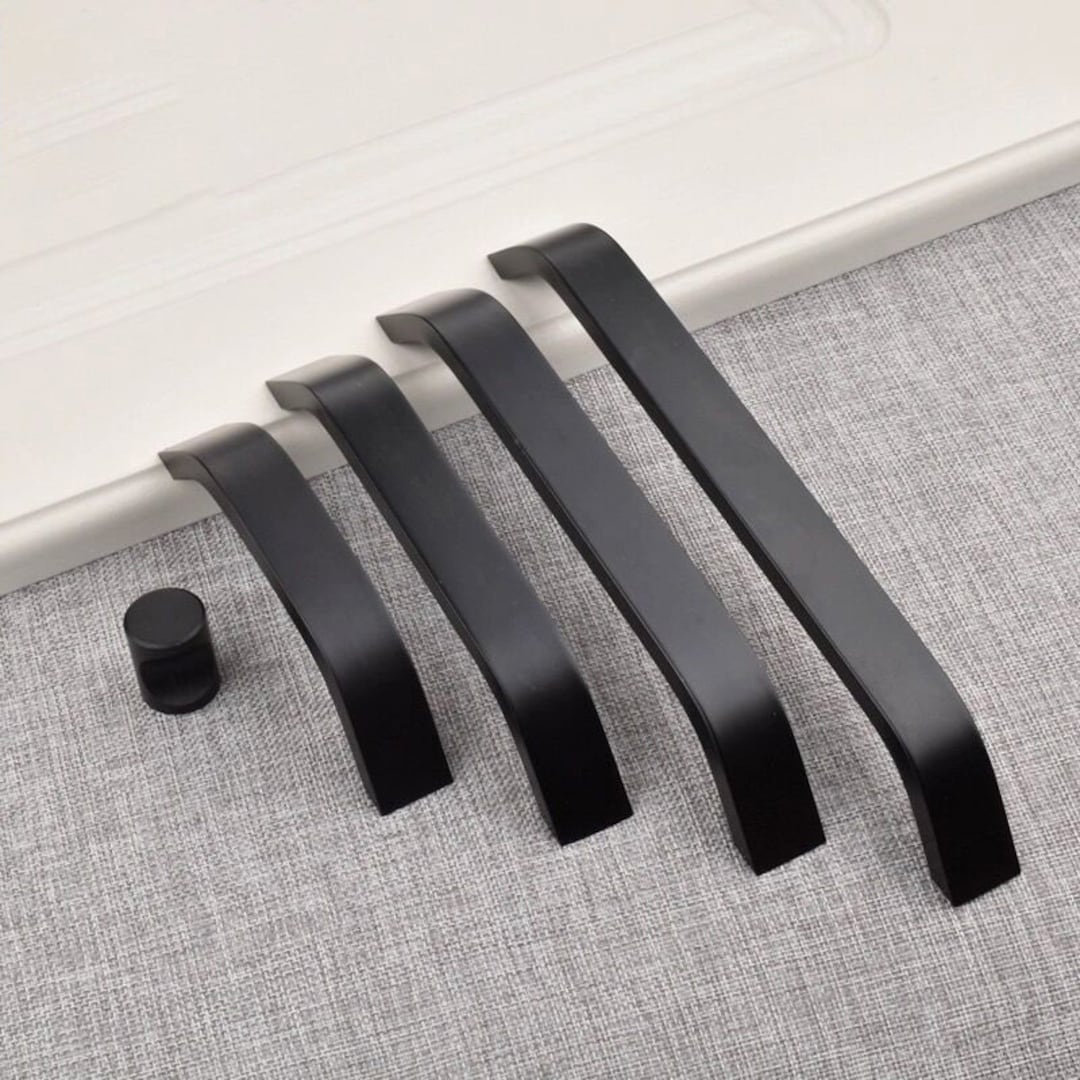 Black Wardrobe Pull Handle Drawer Pull Handle Dresser Pull - Etsy