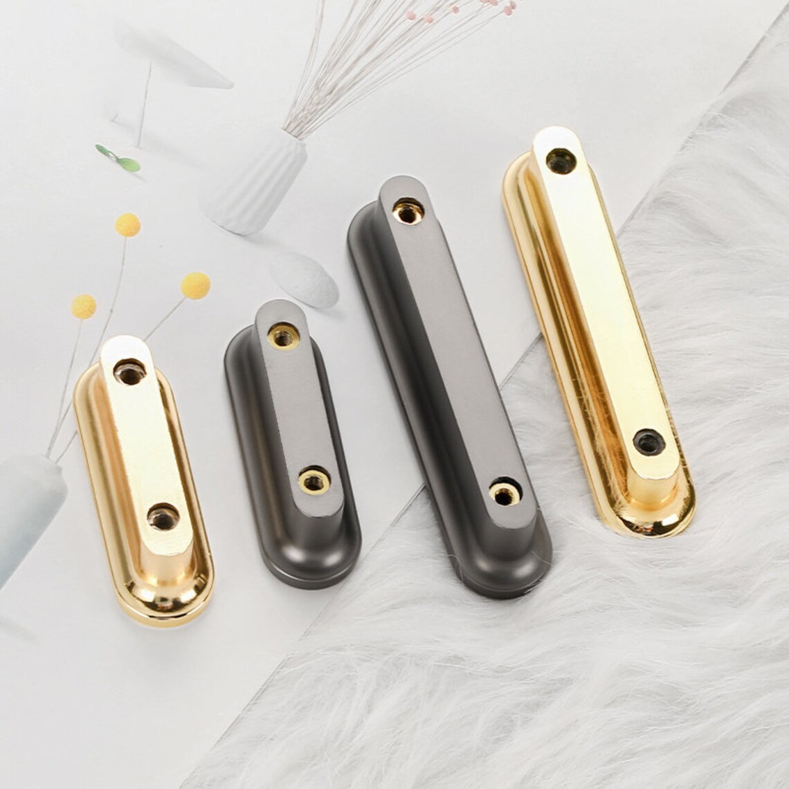 1.26 2.52 Modern Simple Wardrobe Pull Handle | Etsy