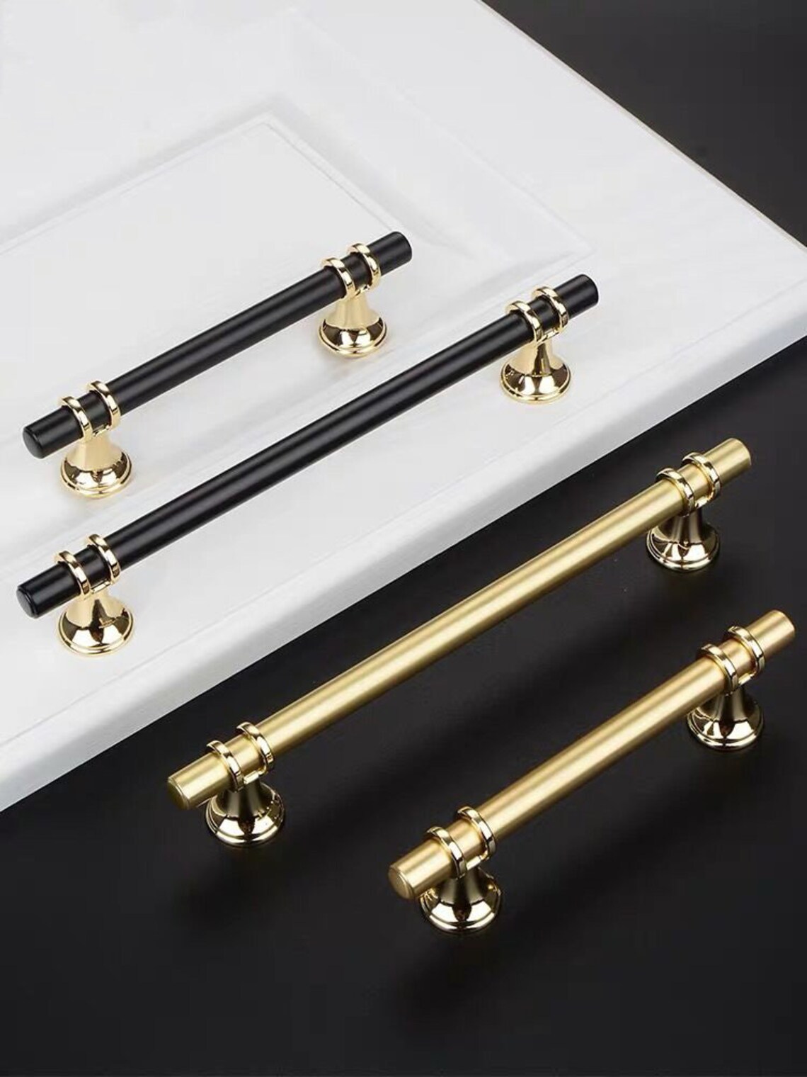 American Modern Simple Wardrobe Pull Handle Drawer Pull Handle - Etsy