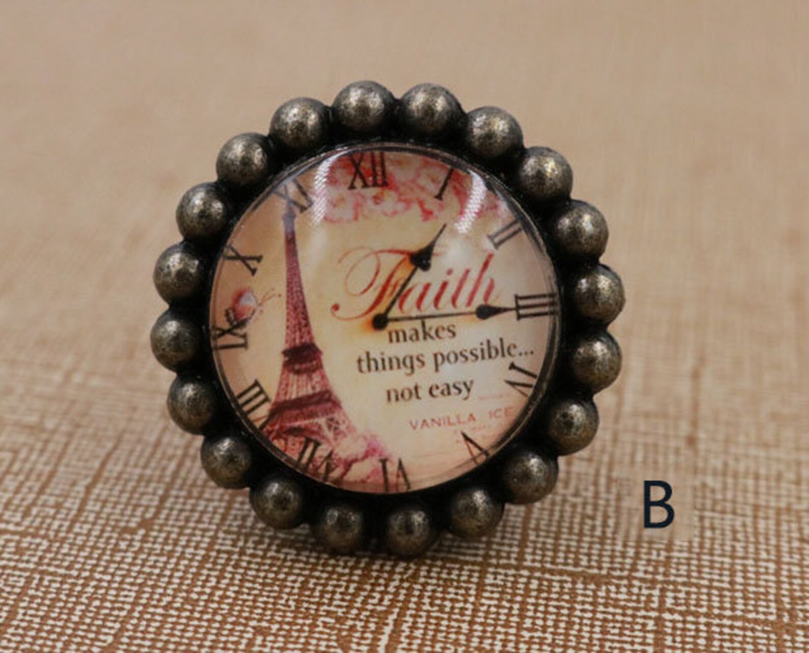 American Glass Time Knob Retro Furniture Hardware European - Etsy