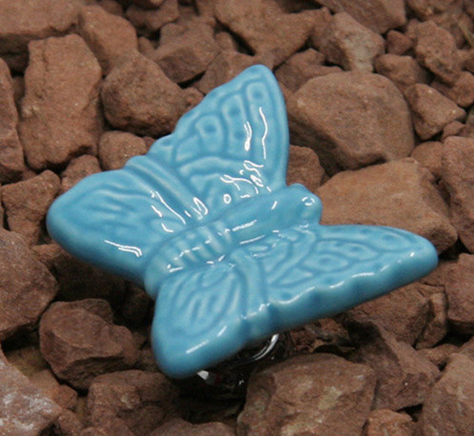 Butterfly Shape Knob Colorful House Drawer Knob Dresser Knob - Etsy