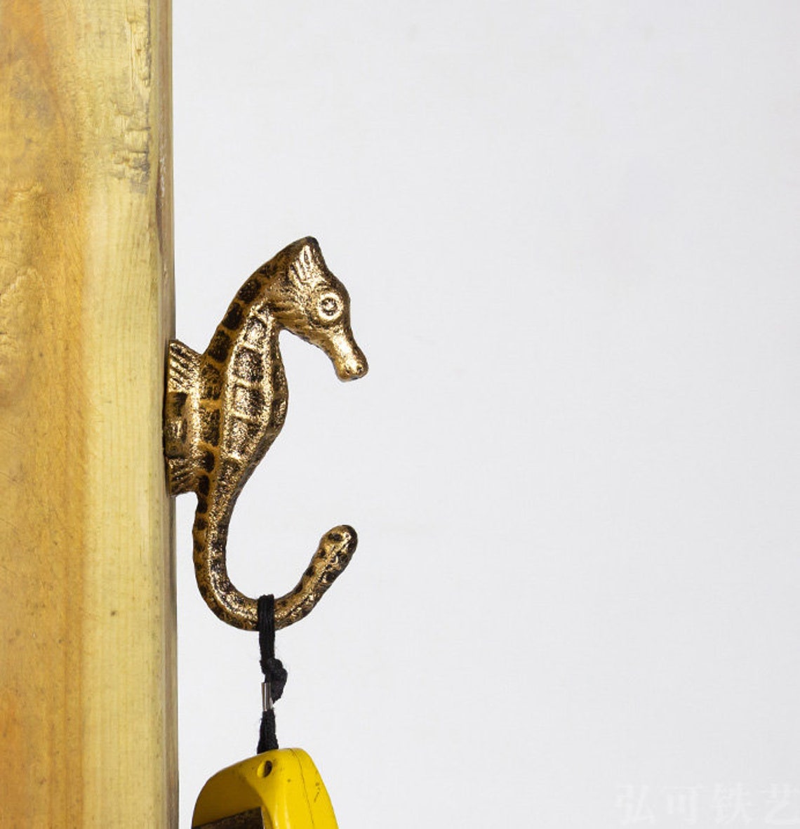 Nordic European Cast Iron Hook Decorative Hook Seahorse Hook - Etsy