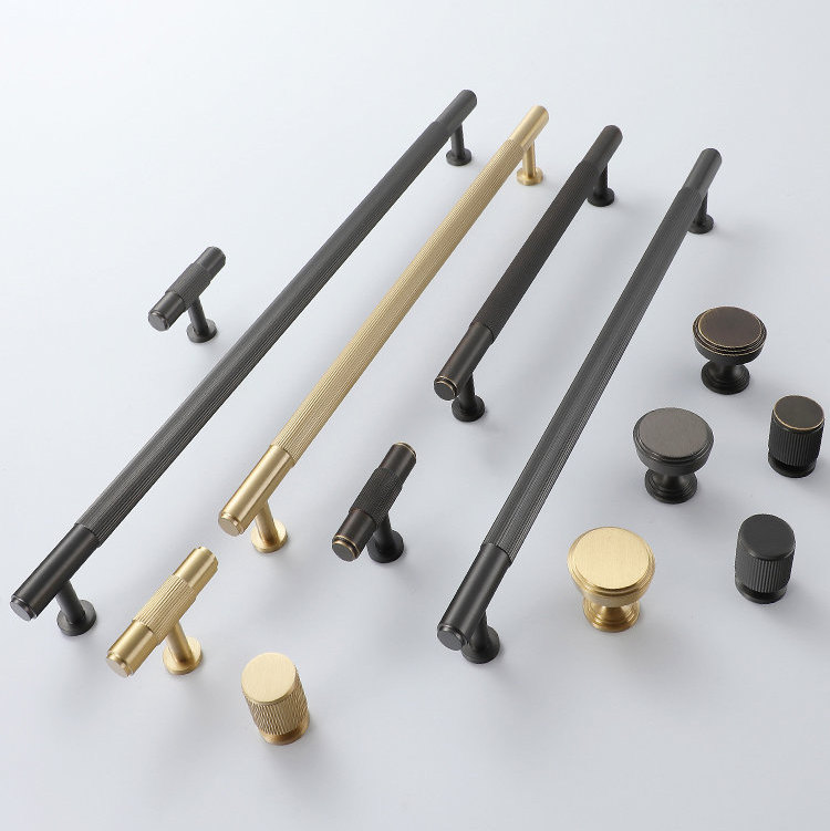 Brass Wardrobe Door Pull Handle Simple Nordic Brass Drawer | Etsy