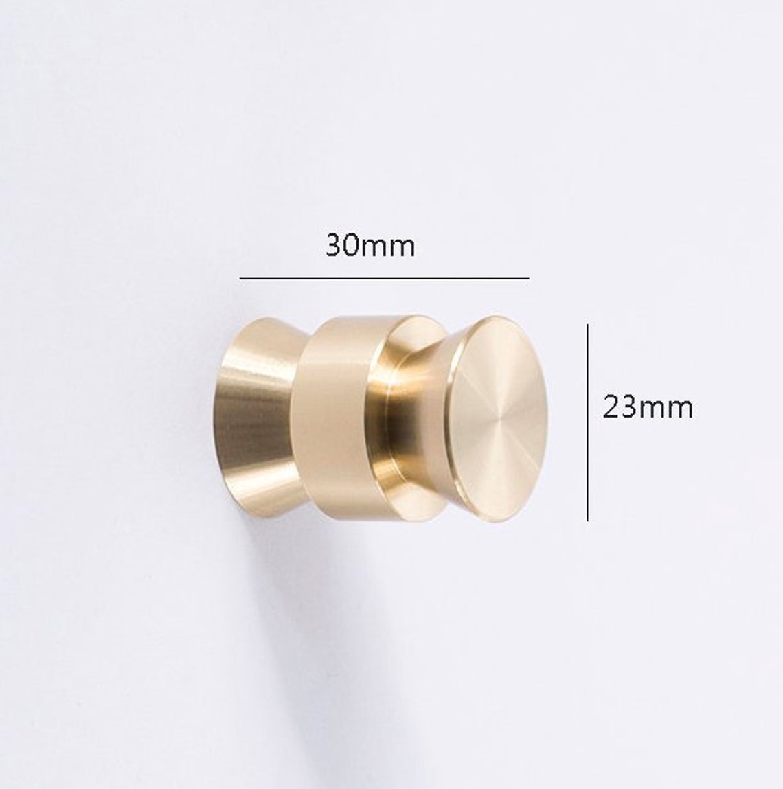 Nordic Modern Brass Small Knob Cabinet Knob Modern Drawer Knob | Etsy