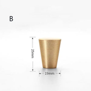 Modern Door Knob Drawer Knob Wardrobe Knob Modern Metal Knob Small ...