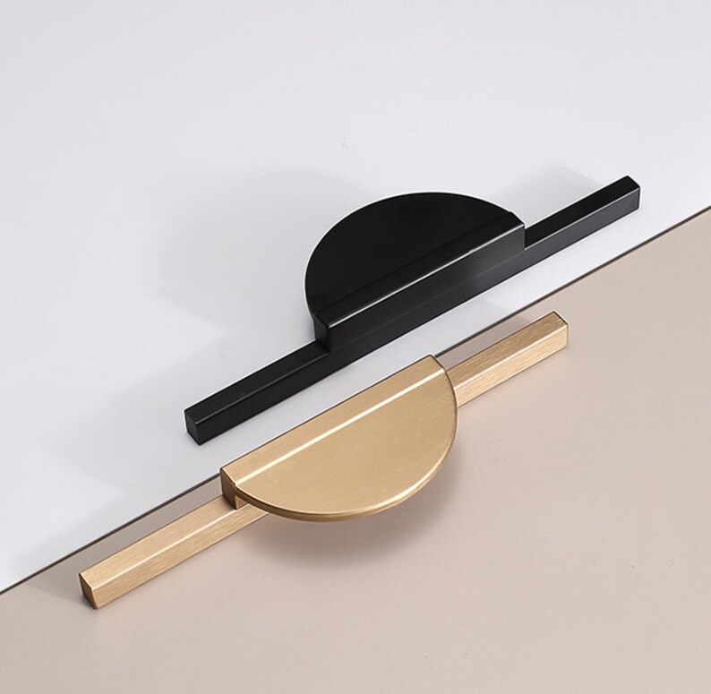 Modern Simple Pull Handle Door Cabinet Drawer Cabinet Pull - Etsy