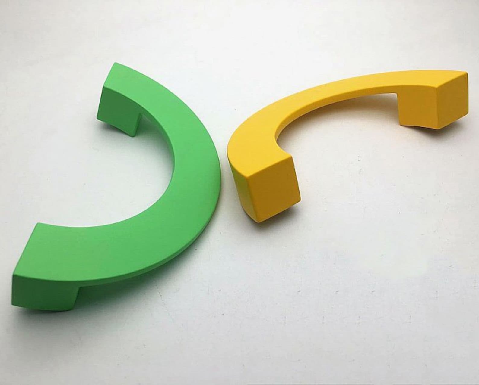 3.78 Colorful Pull Handle Drawer Pull Handle Kitchen | Etsy