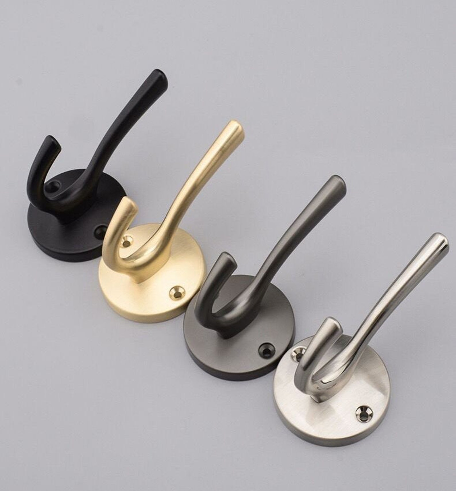 Modern Modern Wall Hook Decorative Hook Coat Hangers Rack Hook Metal ...