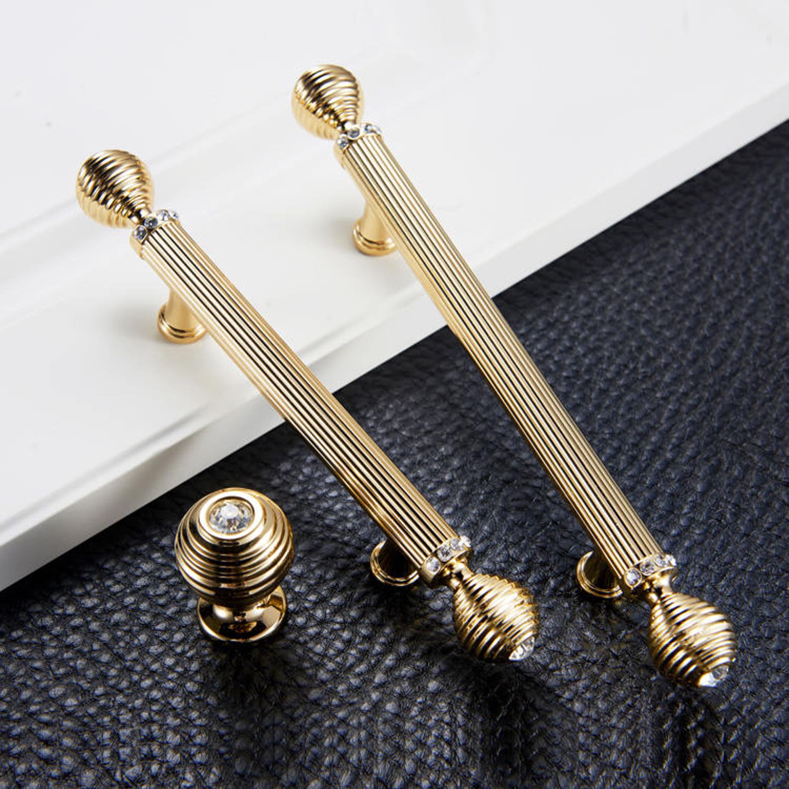 Modern Gold Pull Handle Wardrobe Pull Handle Cabinet Pull - Etsy