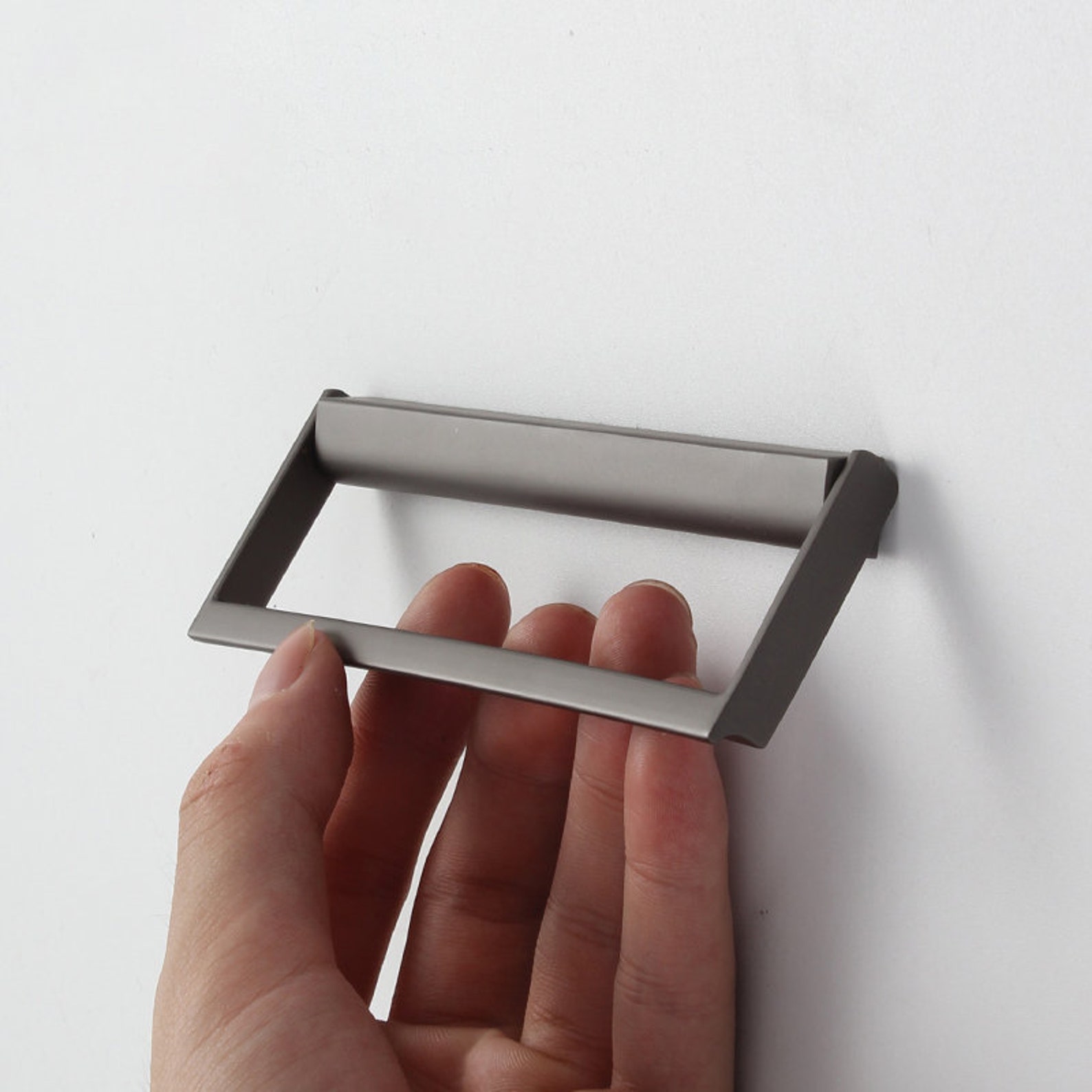 Modern Drawer Dark Pull Handle Invisible Small Pull Handle | Etsy