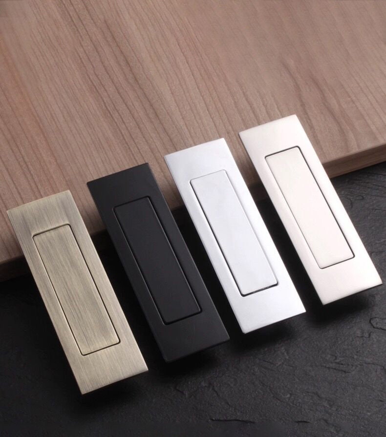Simple Modern Door Pull Handle Embedded Hidden Pull Handle Sliding Door ...