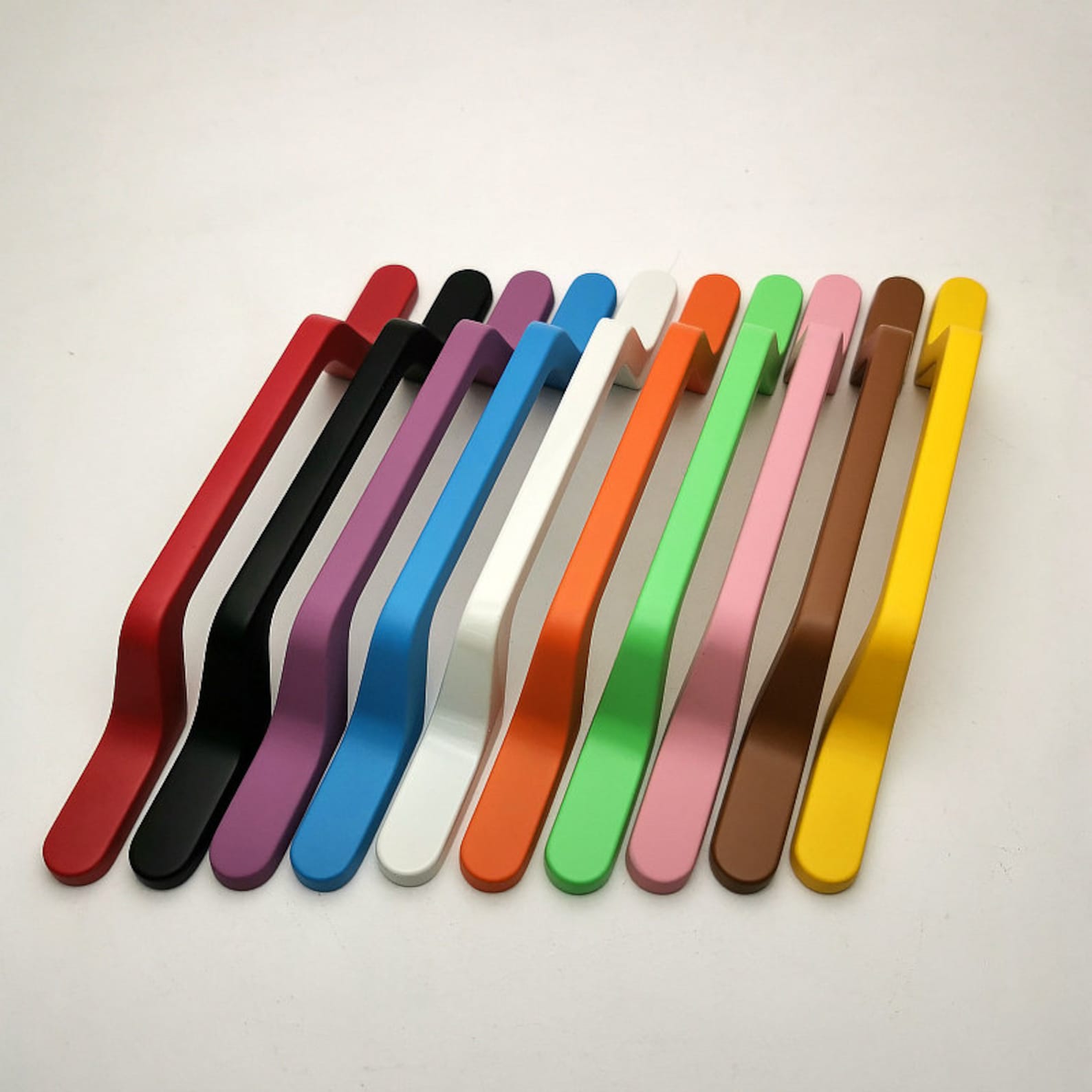 Colorful Drawer Pull Cabinet Door Pull Handle Blue Orange Yellow Red ...