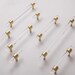 Acrylic Brass Strip Pull Handle Modern Minimalist Cabinet Gold - Etsy
