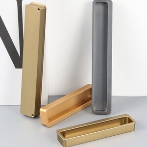 Modern Extended Solid Invisible Concealed Embedded Concealed - Etsy