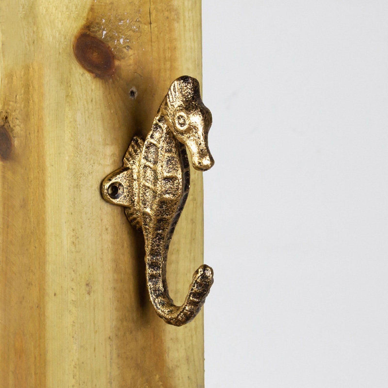 Nordic European Cast Iron Hook Decorative Hook Seahorse Hook - Etsy