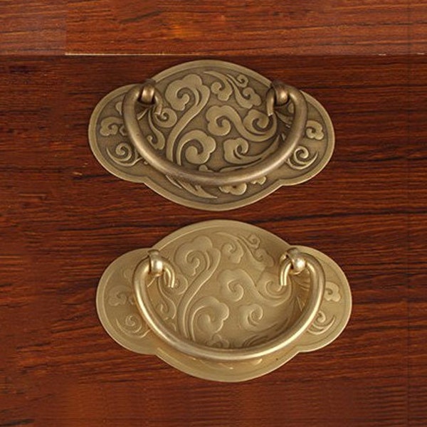 Oriental Drawer Pull - Etsy