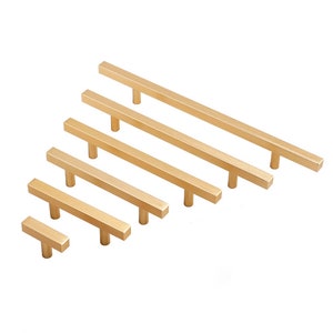 Light Luxury Style Modern Furniture Wardrobe Door Pull Handle Long ...