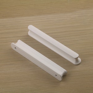 Modern simple White Door Pull Handle Drawer Pull Handle Cabinet Pull ...