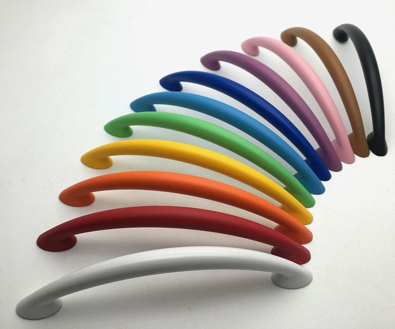 Colorful Handles Drawer Knobs Pulls Kitchen Cabinet Knobs Dresser Knobs Pull Handle Kids ...