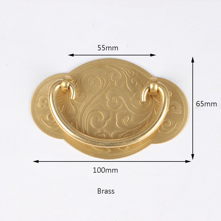 Chinese Pull Handle Antique Pull Handle Drawer Door Pull | Etsy