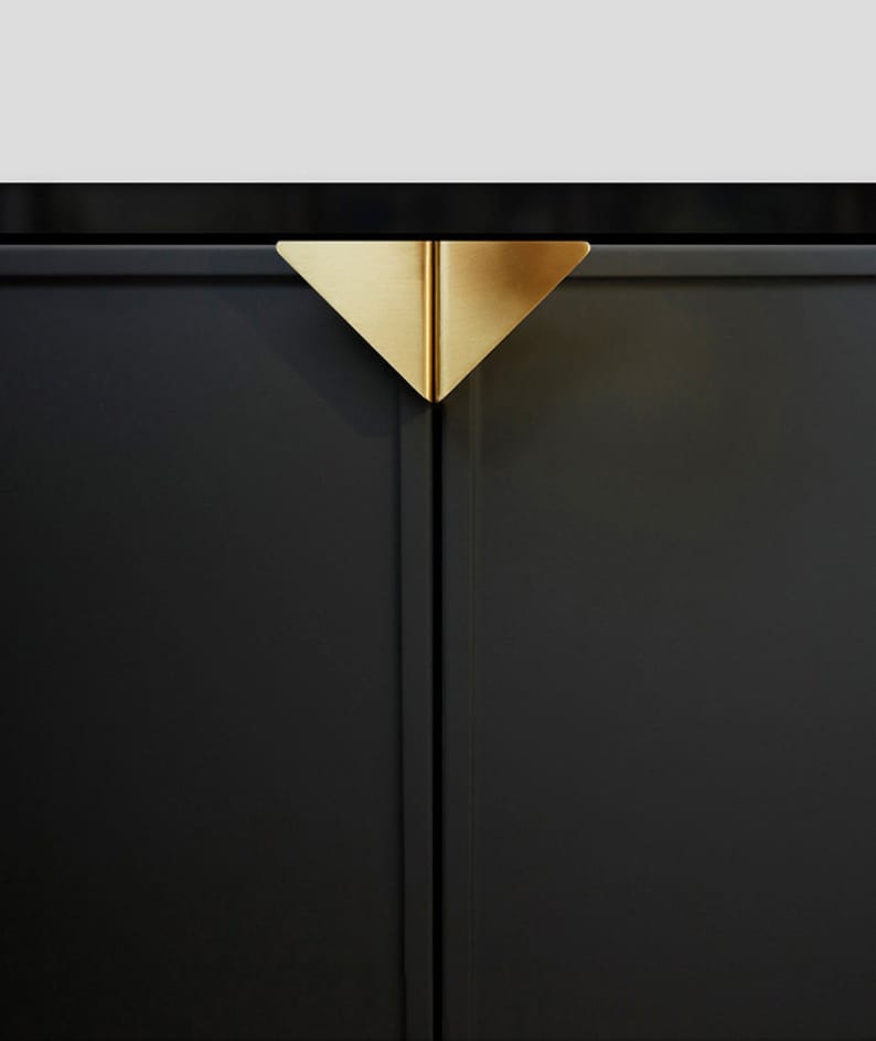 Light Luxury Door Pull Handle Gold Pull Handle Nordic Modern | Etsy