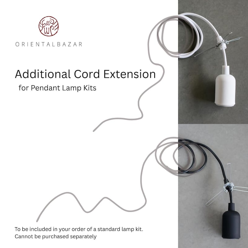 Long Pendant Light Black - Etsy