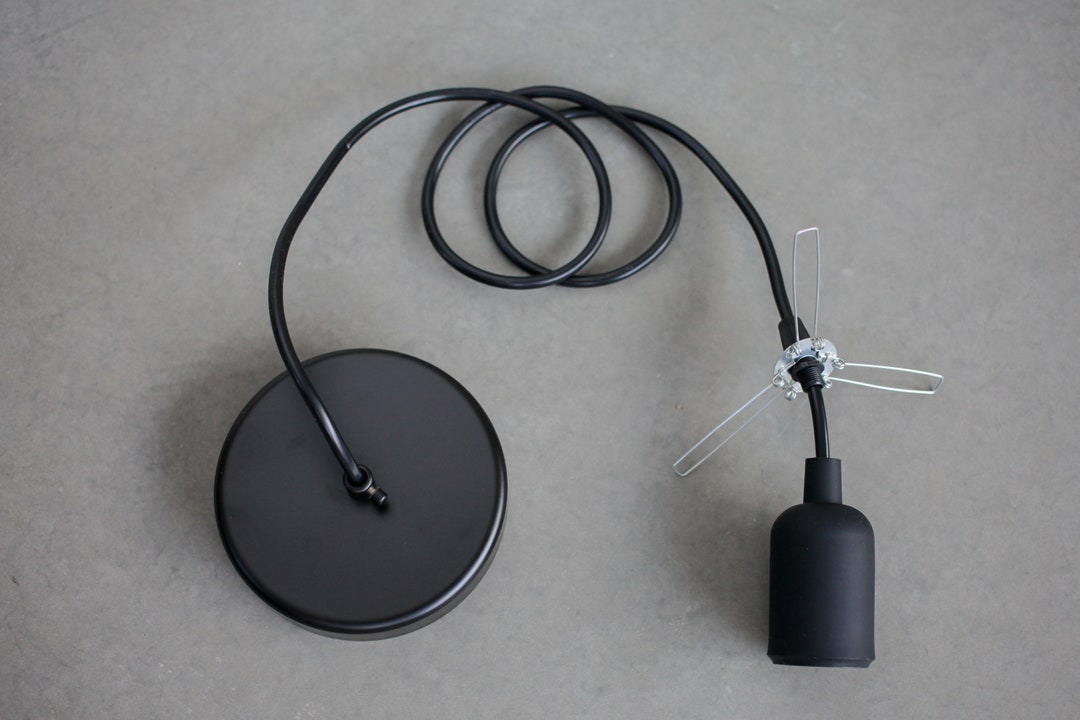 Customizable Hardwired Pendant Light Kit - DIY Ceiling Fixture - Etsy