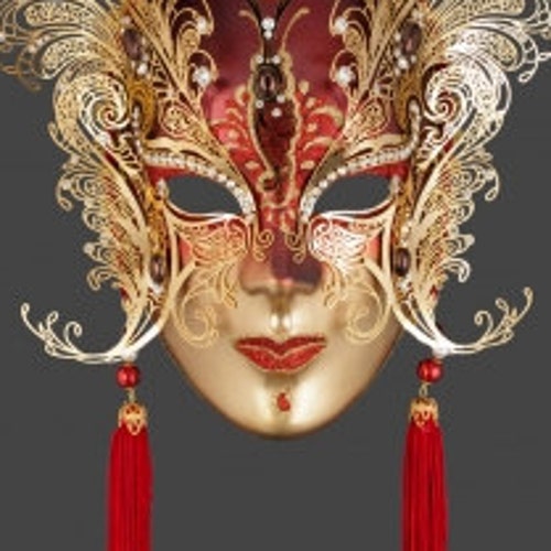 Venetian Mask Viridis | Etsy